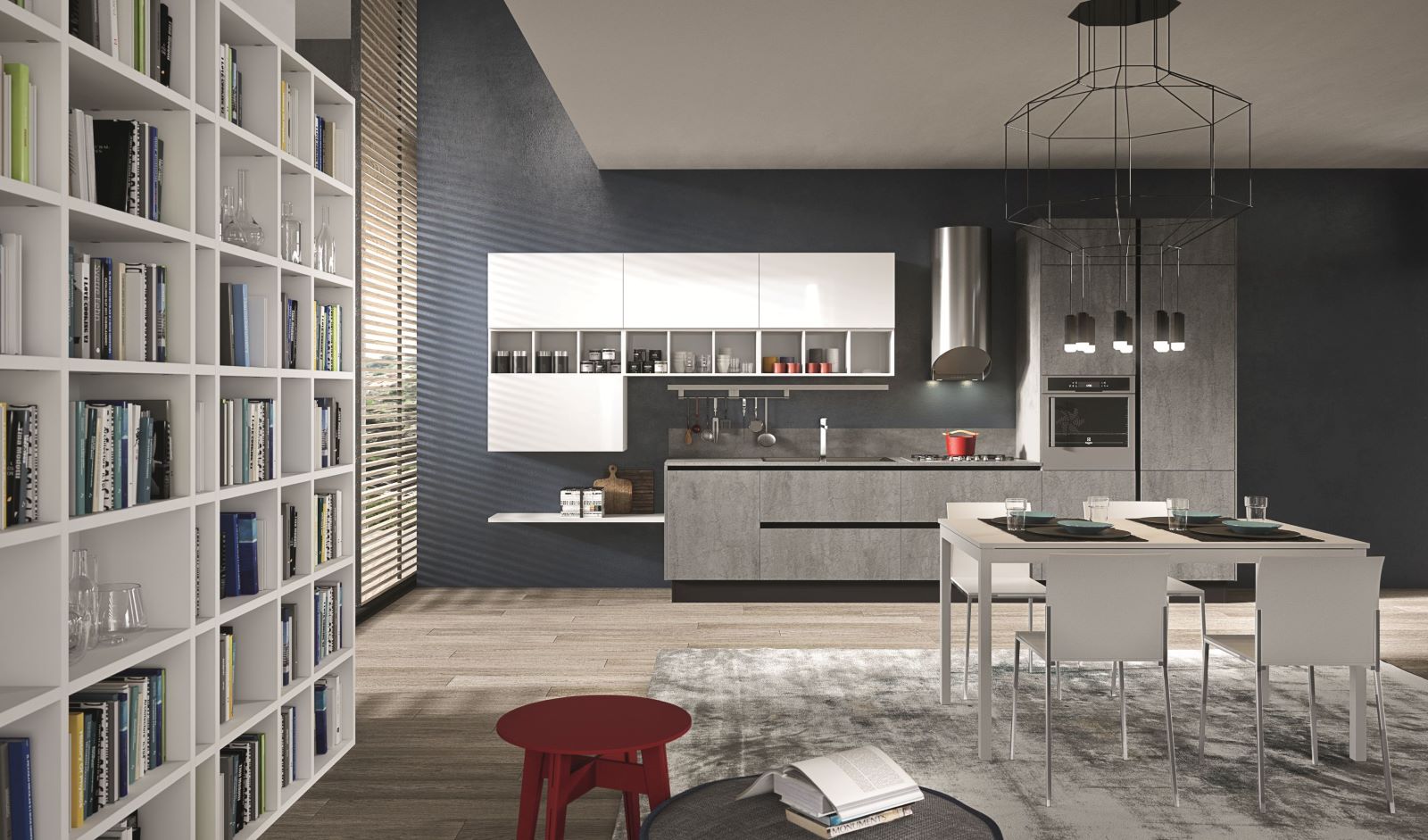 ARAN Cucine, the power of Grès for the Bijou kitchen