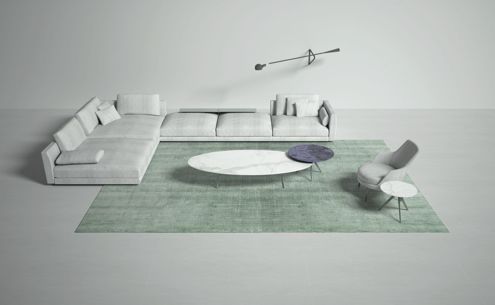 Bamboo Shaded, the bamboo carpets by Carpet Edition