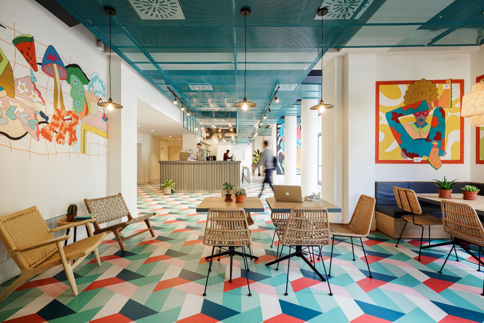 YellowSquare, the contemporary hostel by Pierattelli in Florence