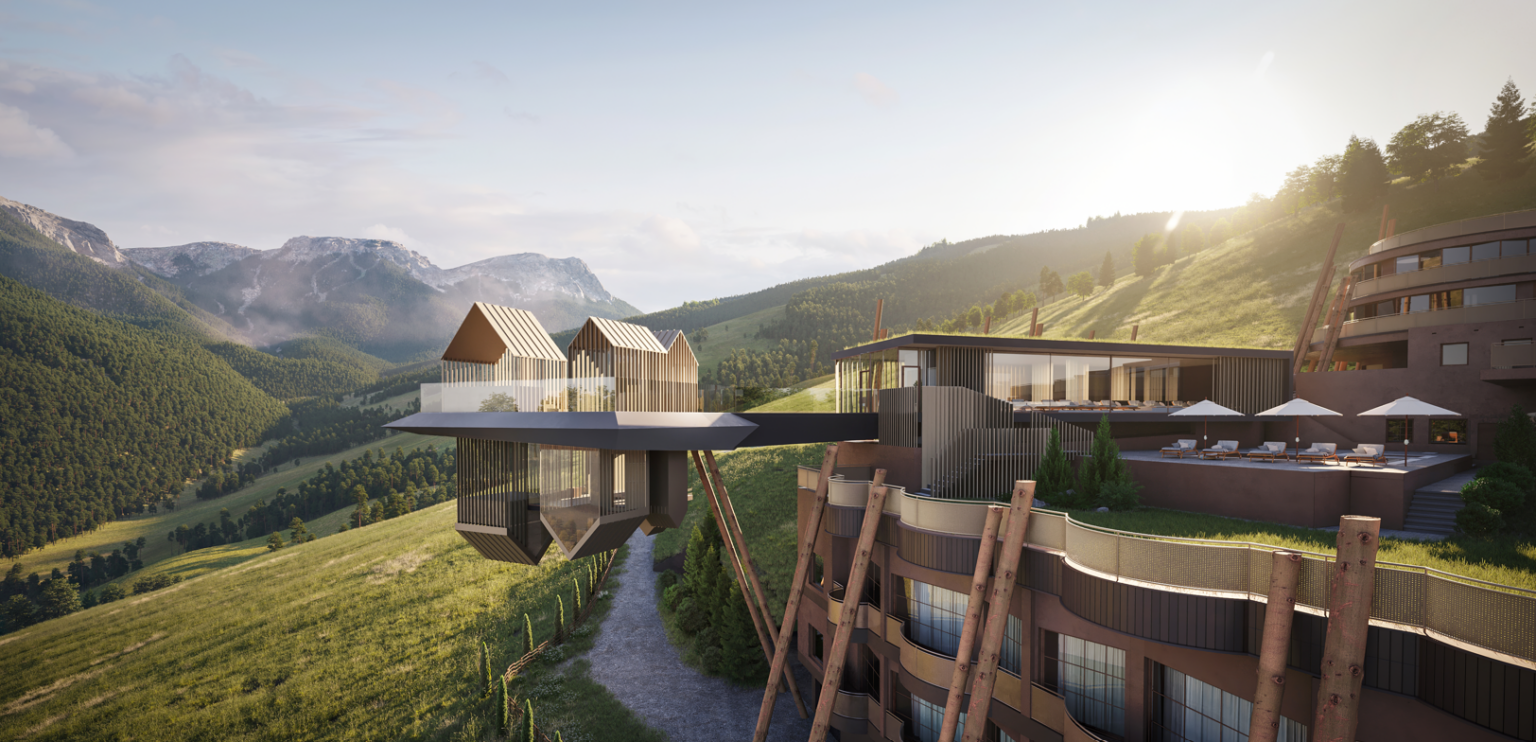 Heaven&Hell, la spa sospesa tra cielo e terra in Alto Adige