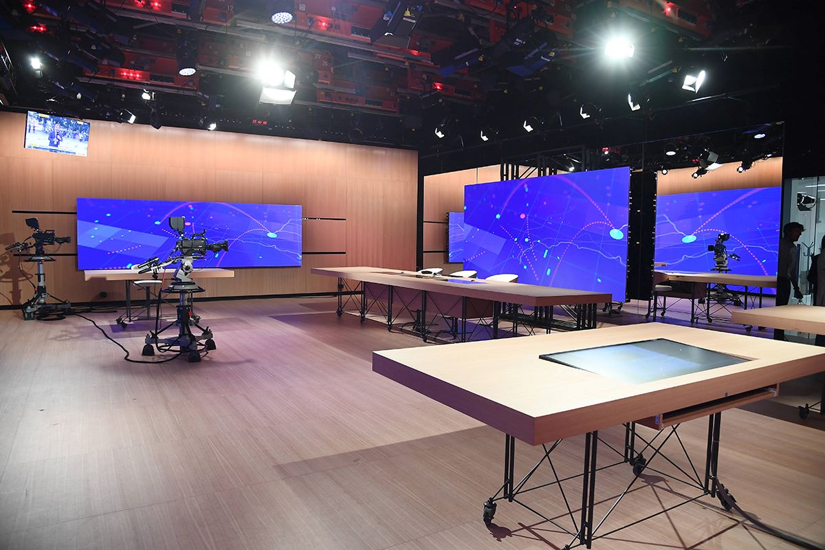 Rai News 24 television studios by Renzo Piano and Alvisi Kirimoto