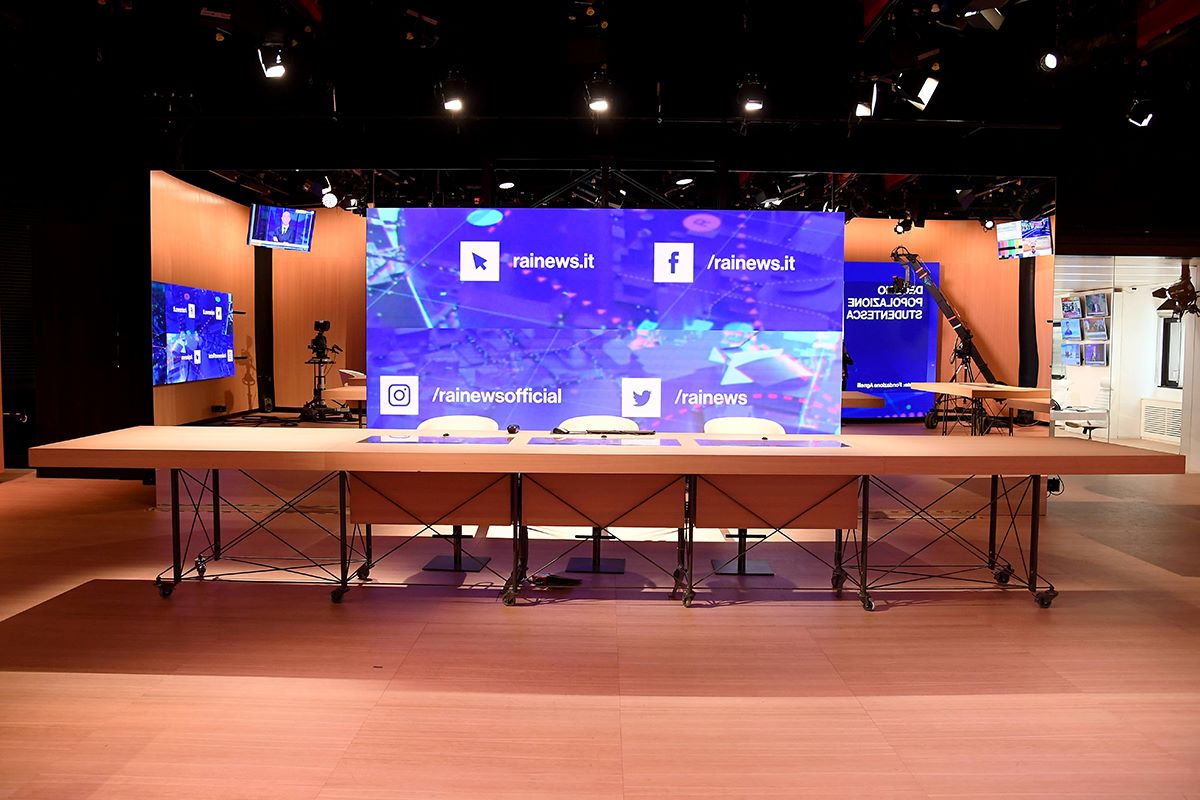 Rai News 24 television studios by Renzo Piano and Alvisi Kirimoto