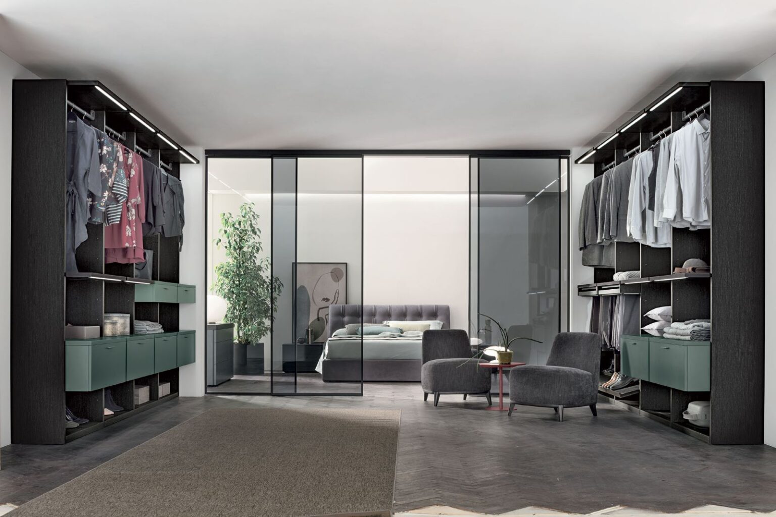 Le nuove cabine armadio firmate Tomasella