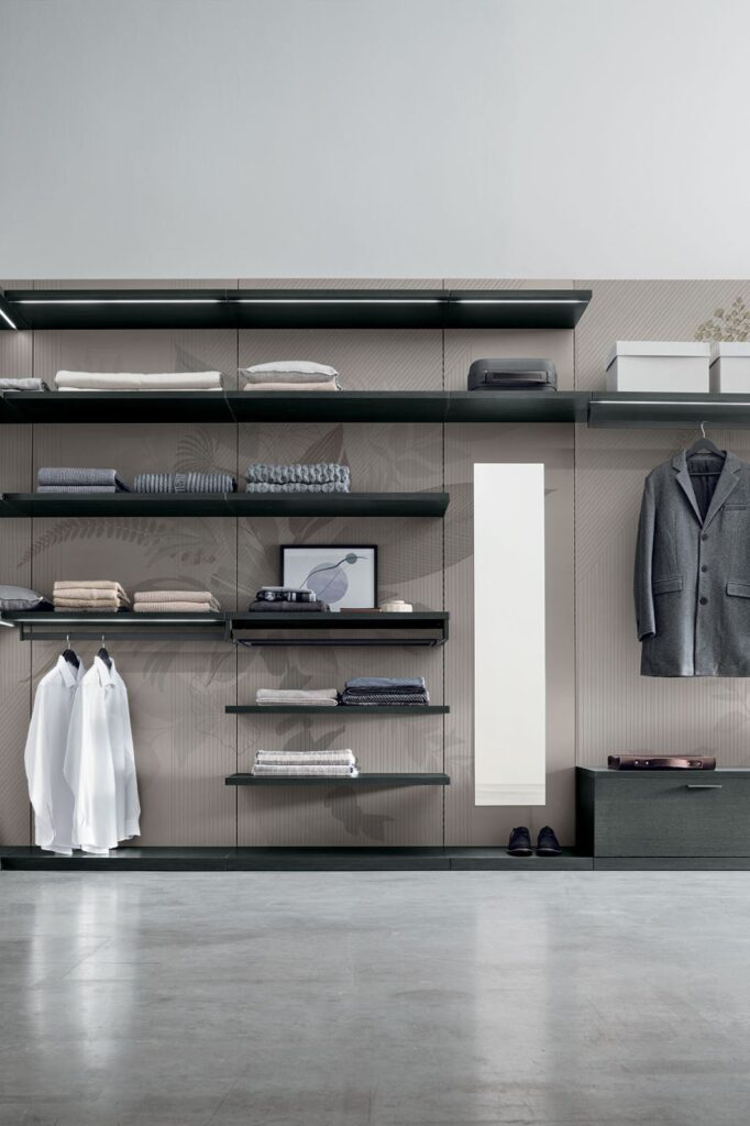 Tomasella extends its range of walk-in wardrobes