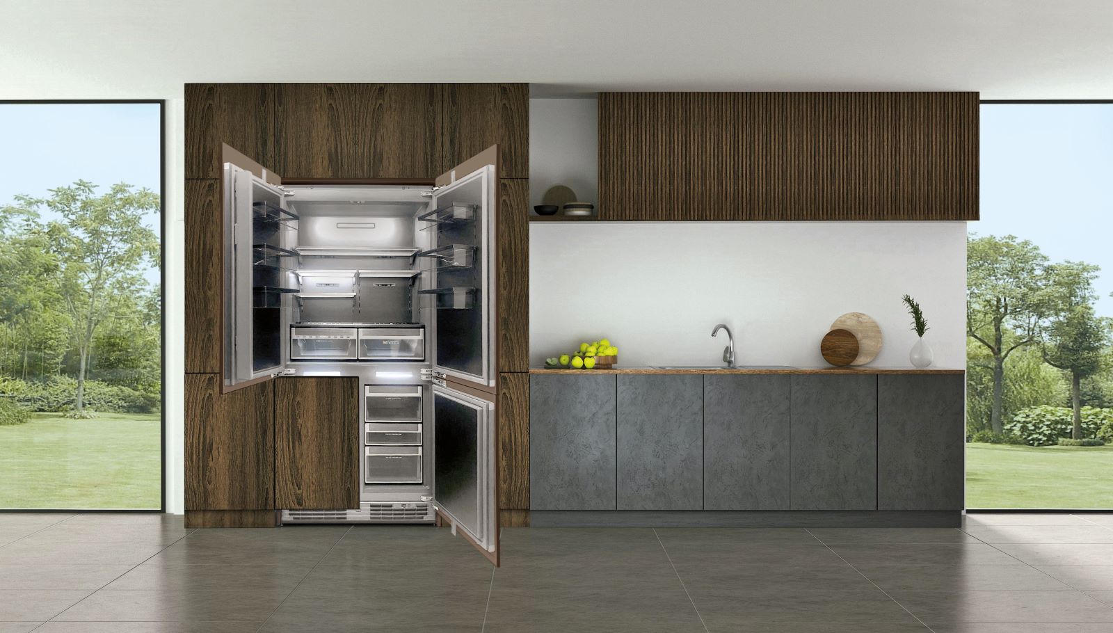 I grandi frigoriferi GRF: la gamma completa tra design e tecnologia