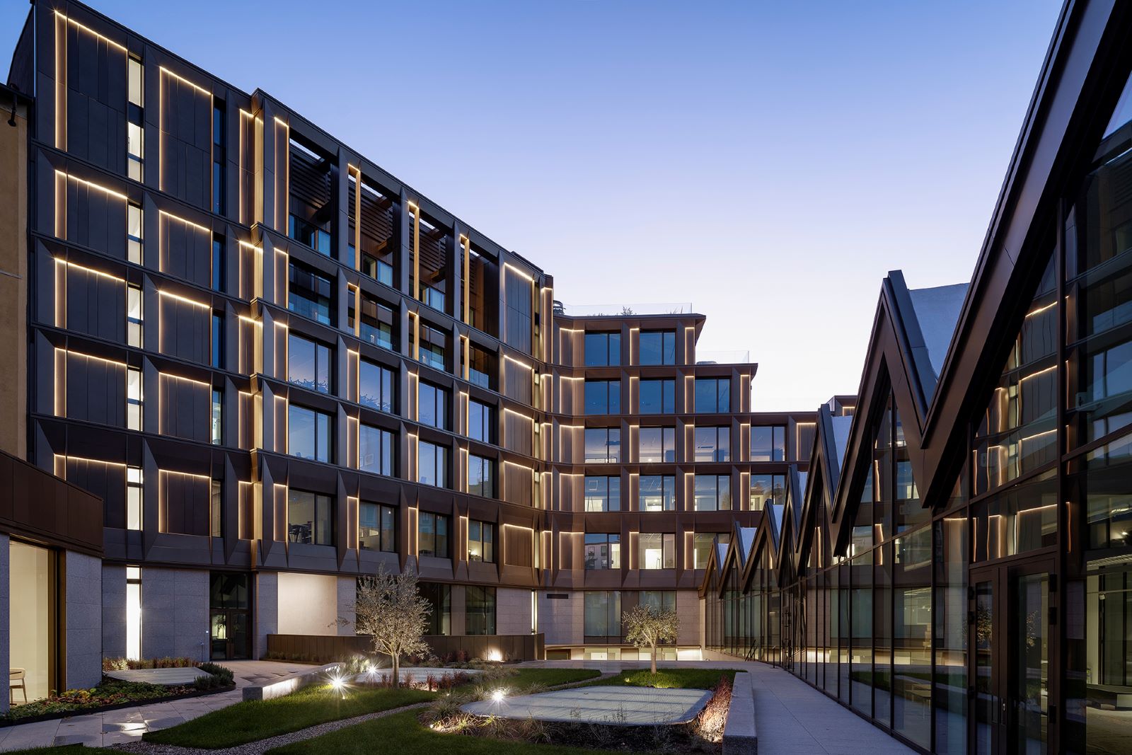 Melzi D’Eril 34, the transversality of workspace by Asti Architetti