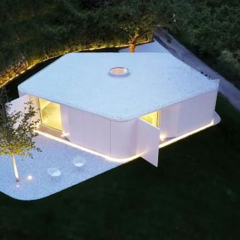 Villa Pinwheel, JM Architecture designs a vacation home on Lake Maggiore
