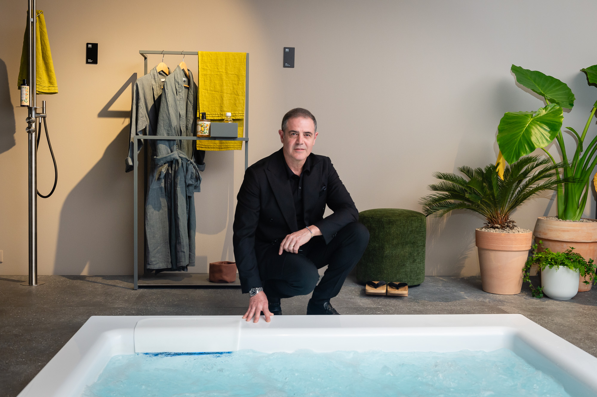 Il total wellness di Claudio Papa al Salone del Mobile di Milano