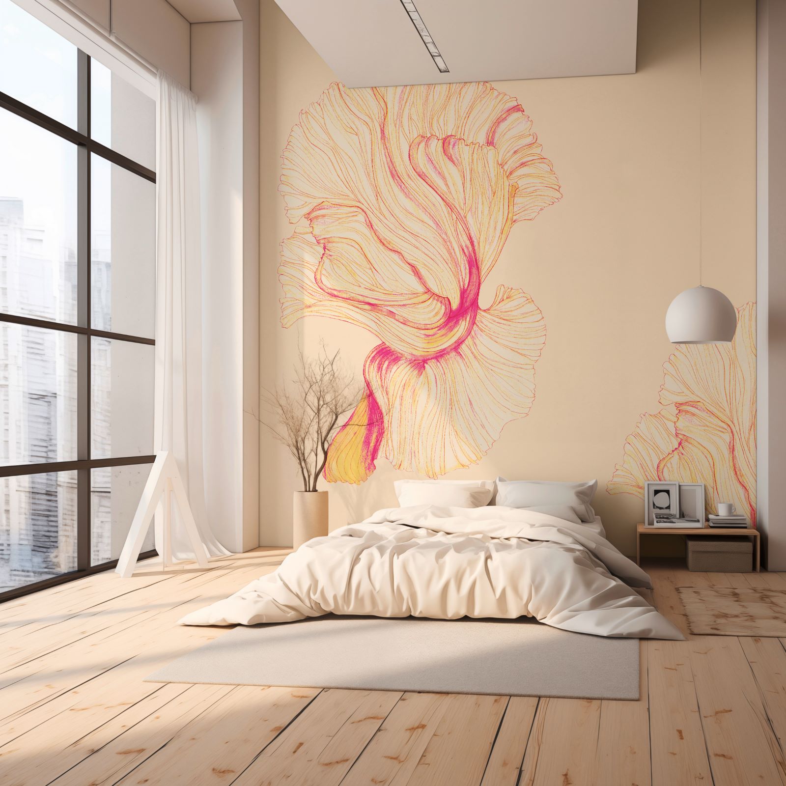 Paradise Lost, Lorena d'Ilio’s flowers for SpaghettiWall