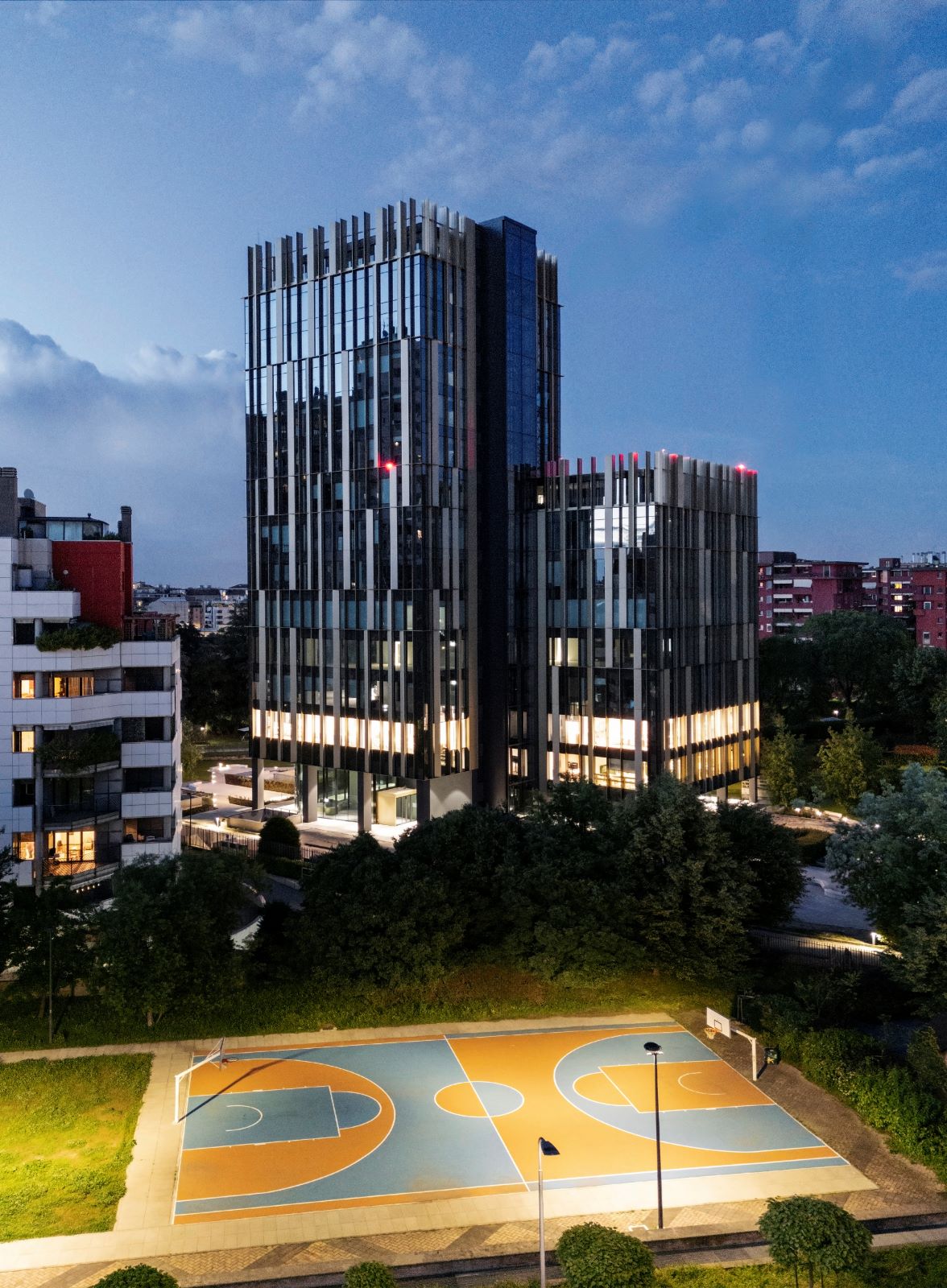 Nervesa 21, a new sustainable urban oasis in Milan