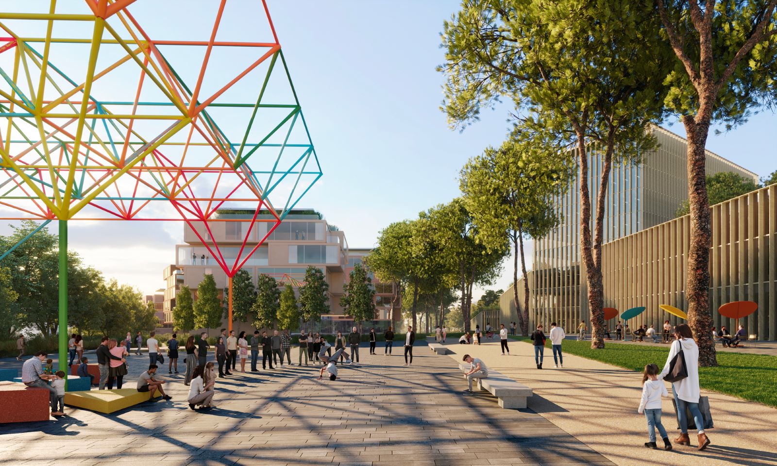 La Città della Gioia, the masterplan for the redevelopment of Rome’s ...