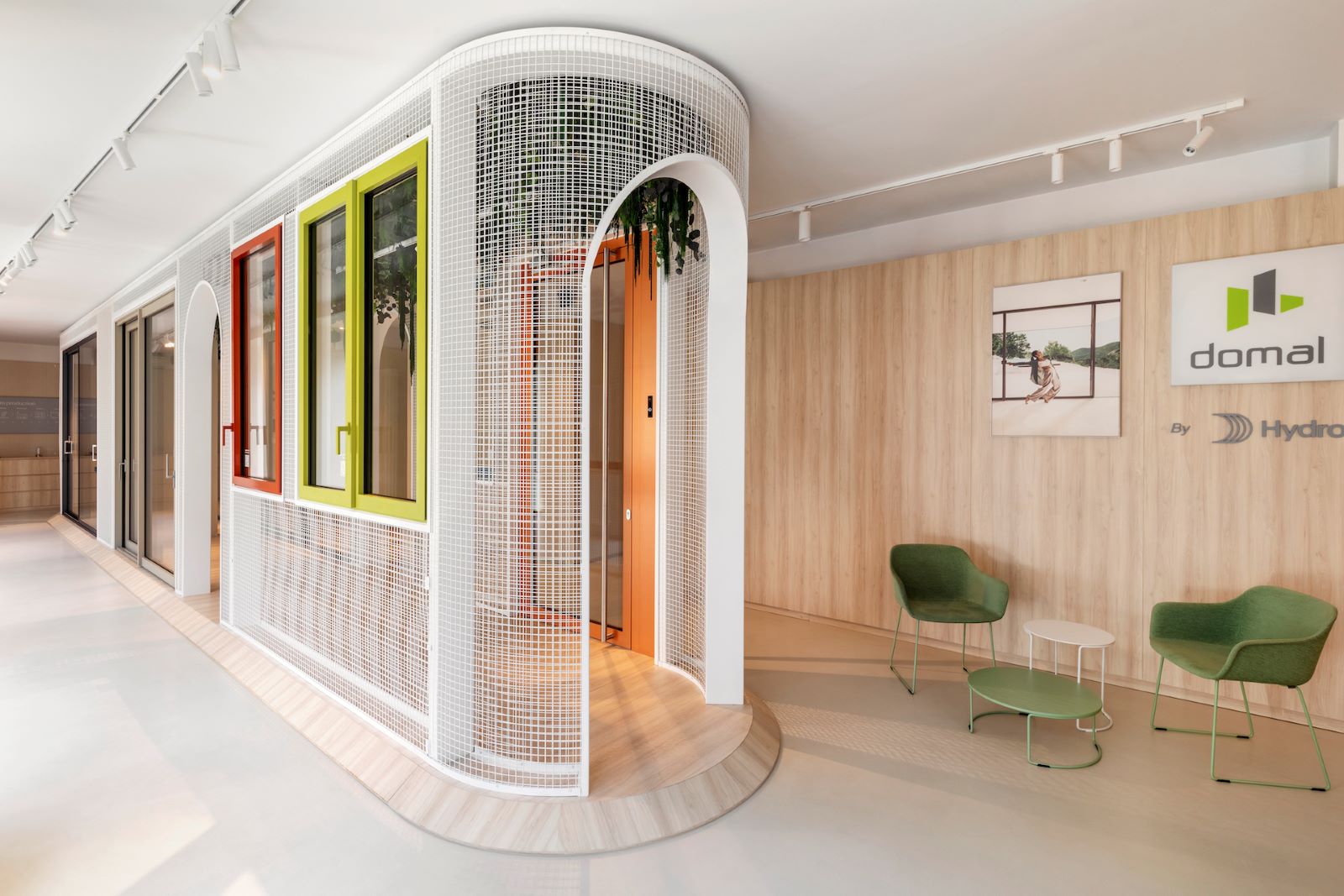 The new Domal showroom in Milan