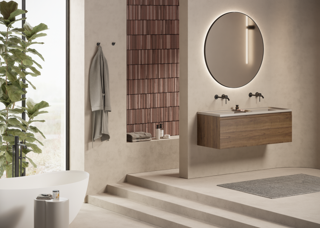 PLATEA, Alice Ceramica presents the new geometric washbasins