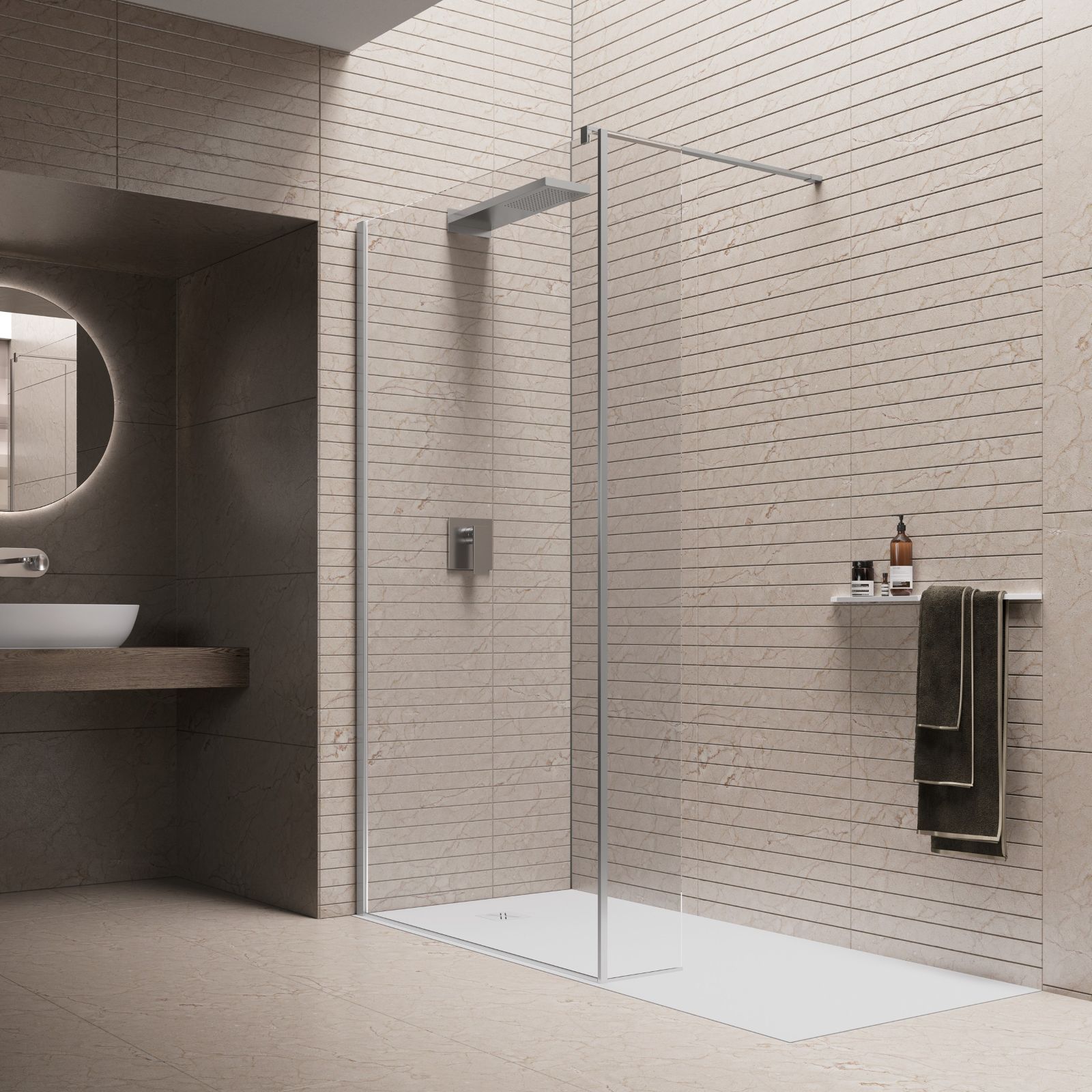 Walk-in: curiosità sulla cabina doccia più amata